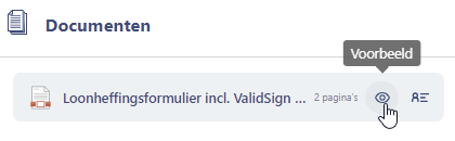 Kan ik een transactie herzien vóór voltooiing? – ValidSign