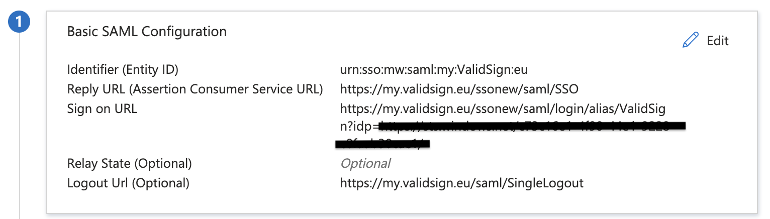 Single Sign On (SSO) configuration manual – ValidSign Support Center